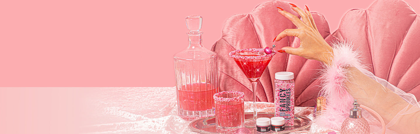 Edible Glitter & Sugar For Cocktails | Cocktail Decorating Kits