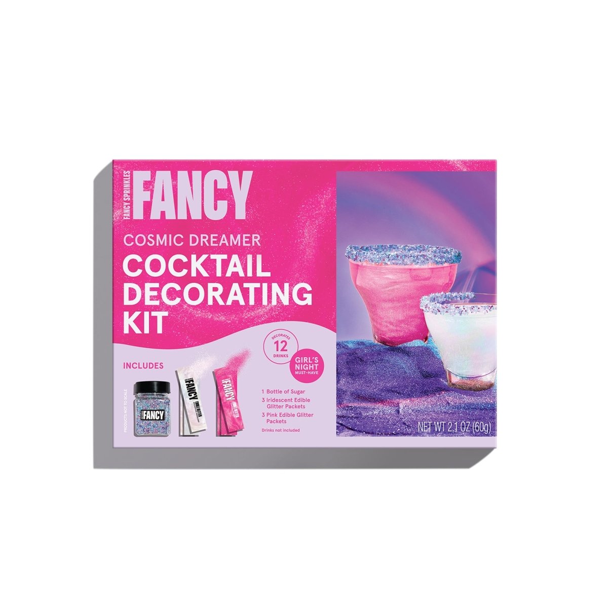 Edible Glitter & Sugar For Cocktails | Cocktail Decorating Kits