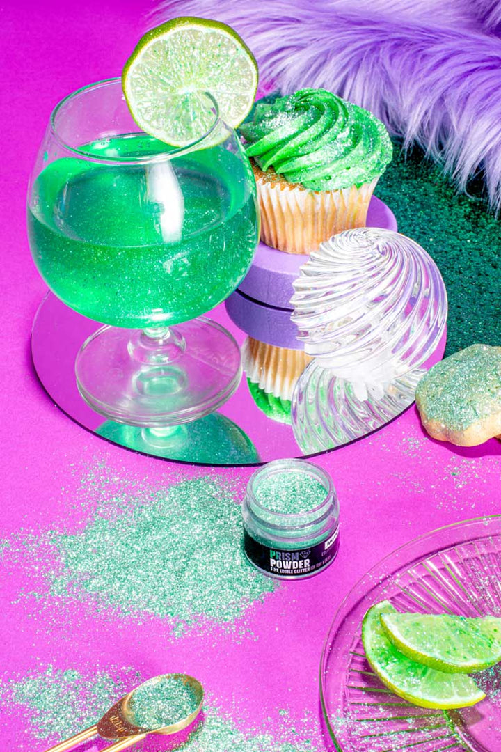 Emerald Green Glitter | Colombian Emerald Prism Powder