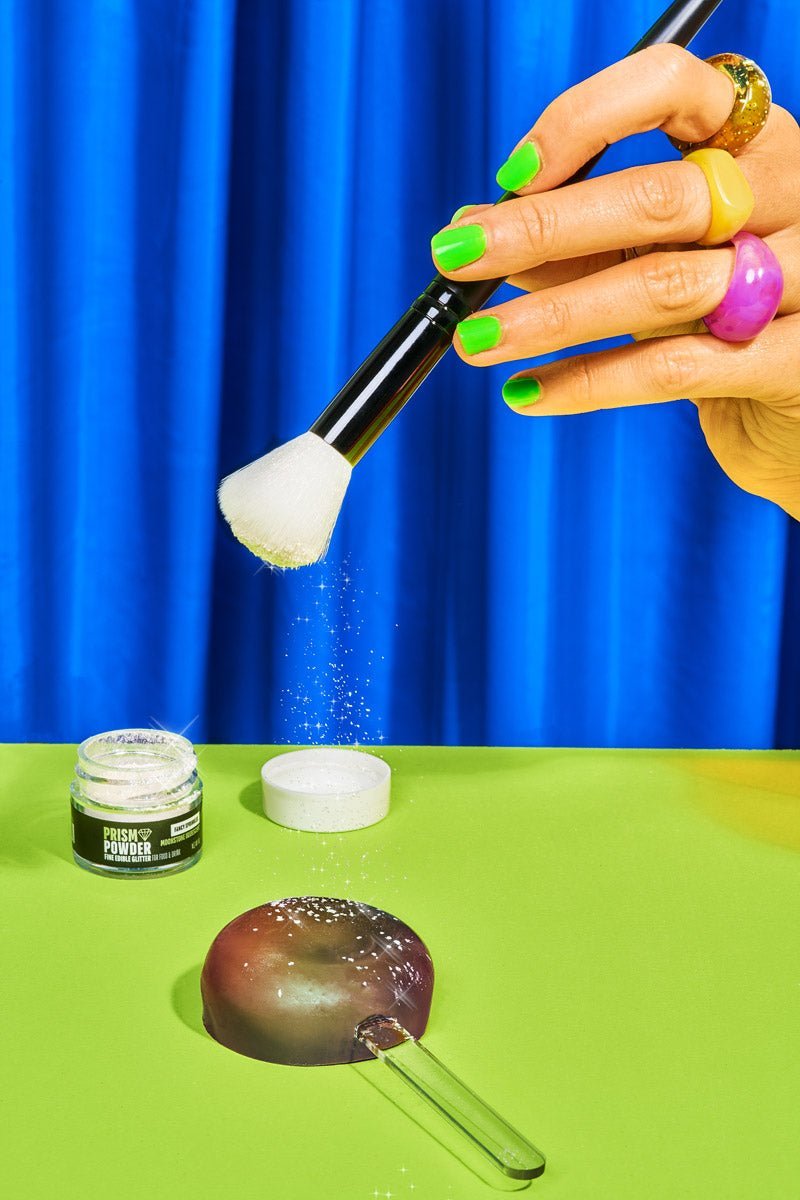 Iridescent Edible Glitter | Moonstone Prism Powder For Drinks