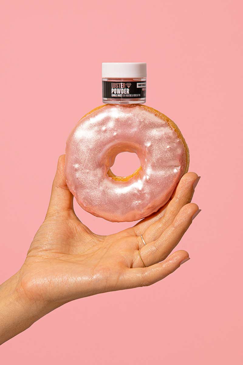 Edible Rose Gold Luster Dust For Cakes