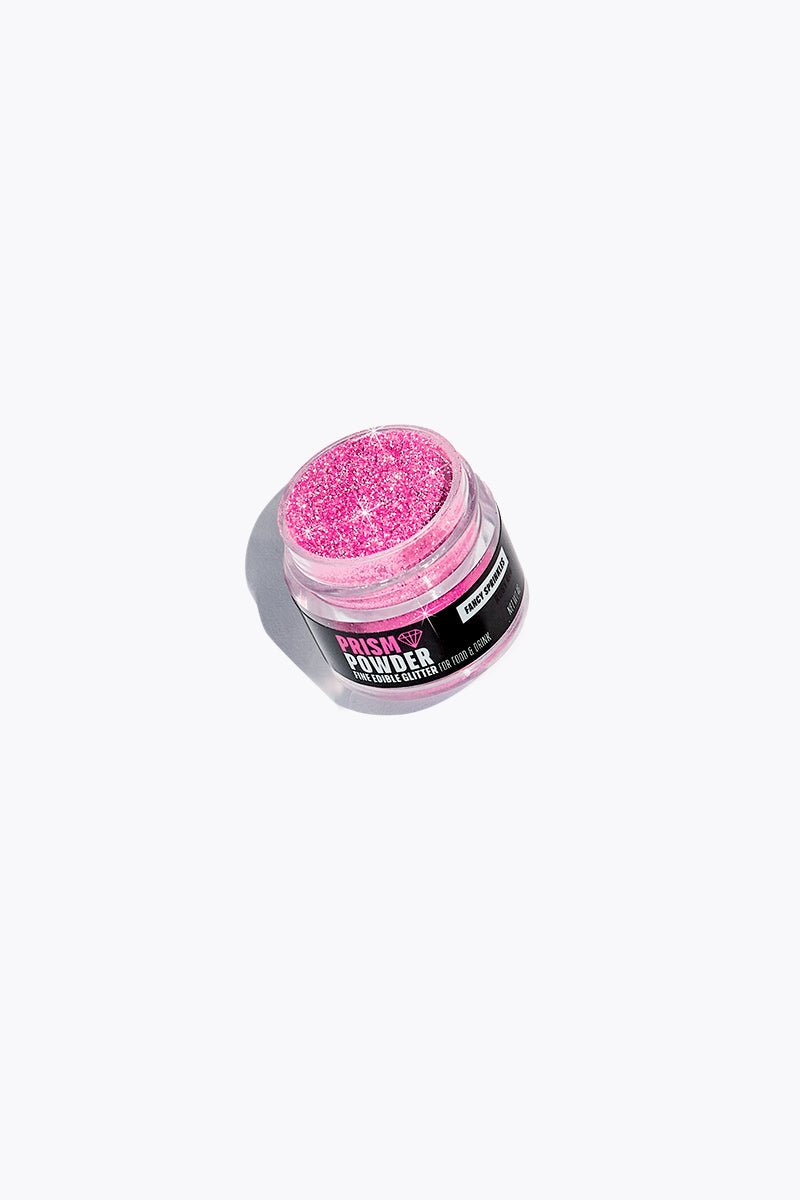 Pink Edible Glitter For Drinks and Food | Pink Prism Powder