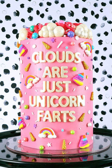 Unicorn Barf Sprinkles | Unicorn Sprinkles with Gold Unicorn Horns